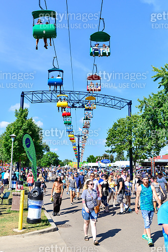 Minnesota State Fair - Rides and People 이미지 (1030944470) - 게티이미지뱅크