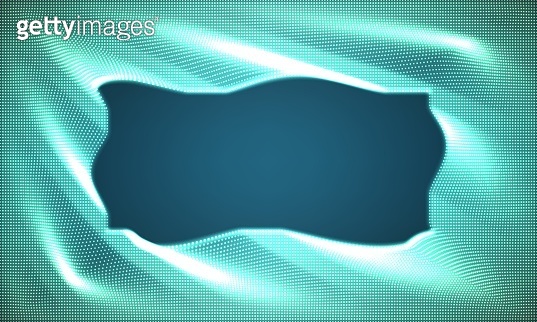 Vector abstract glowing point noise blue background. Array of shining ...