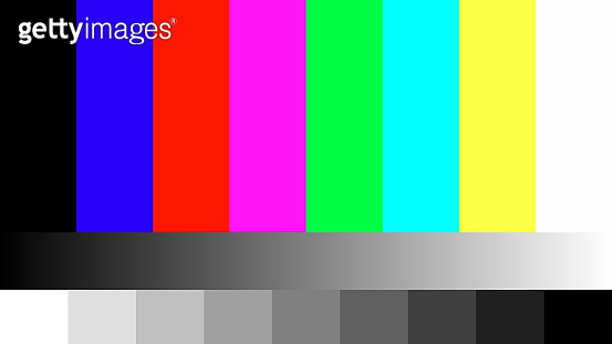 Tv no signal footage background Color bar rgb static screen for video ...