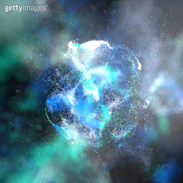 Cluster of particles 이미지 (1088260564) - 게티이미지뱅크