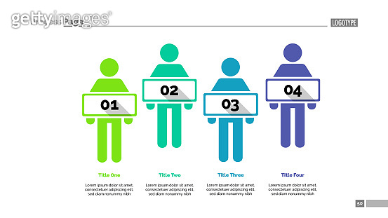 Four People Team Slide Template (904089366) 일러스트, 무료 일러스트, 아이콘, 무료 아이콘 ...