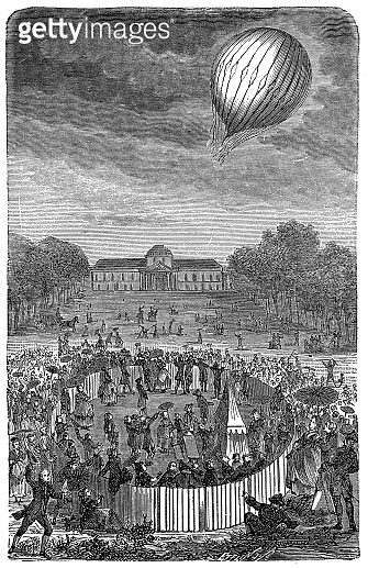 First hydrogen balloon flight ,reaches an altitude of 900m (966313550 ...