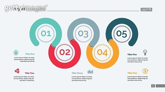 Five Point Plan Slide Template 이미지 (937337260) - 게티이미지뱅크
