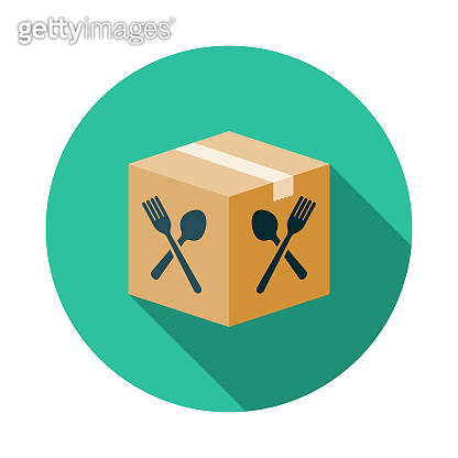 Boxed Meal Kit Icon (1085101242) - 게티이미지뱅크