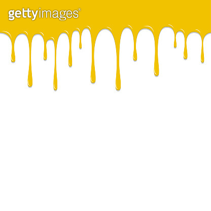 Paint Yellow color dropping, Color Droping Background vector ...