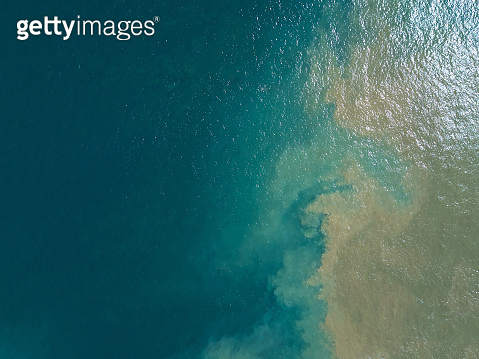 Natural mixing of ocean water 이미지 (900611890) - 게티이미지뱅크