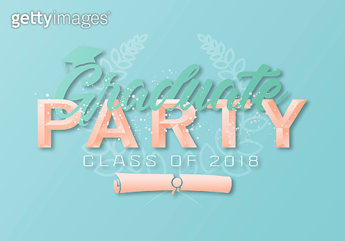 Set. Graduation label. Vector text for graduation design ...