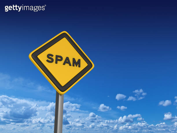SPAM Road Sign - 3D Rendering (1060910910) 일러스트, 무료 일러스트 - 게티이미지뱅크