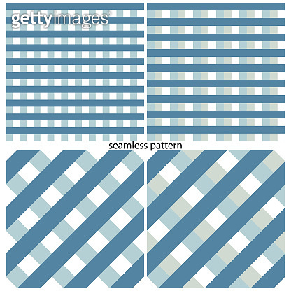 set of seamless patterns of strips and squares. 이미지 (913098462) - 게티이미지뱅크