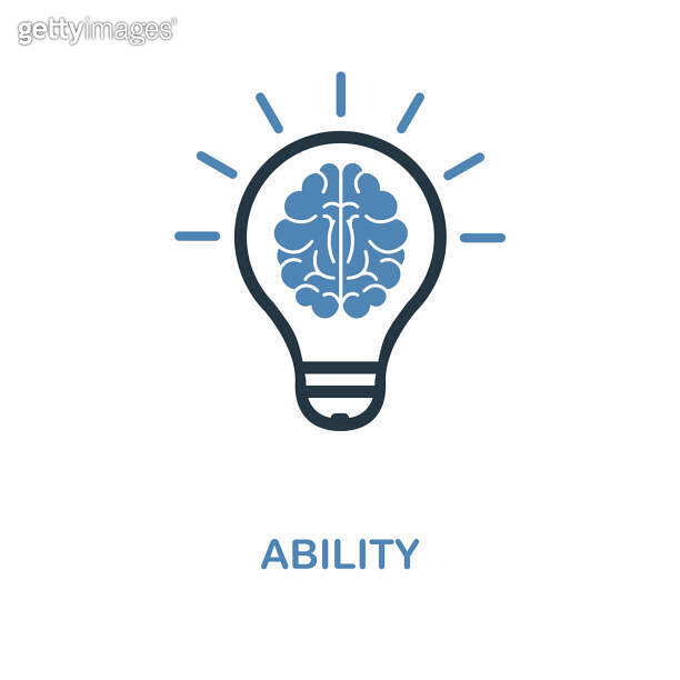 Ability icon. Simple element illustration. Ability pixel perfect icon ...