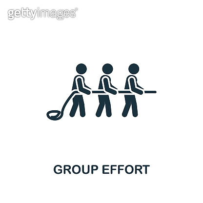 Group Effort icon. Premium style design from teamwork icon collection ...