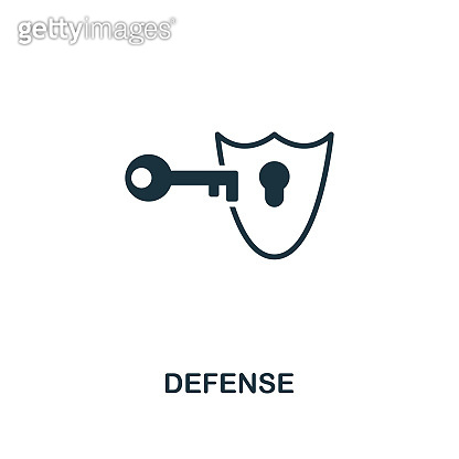 Defense icon. Premium style design from security icon collection. UI ...