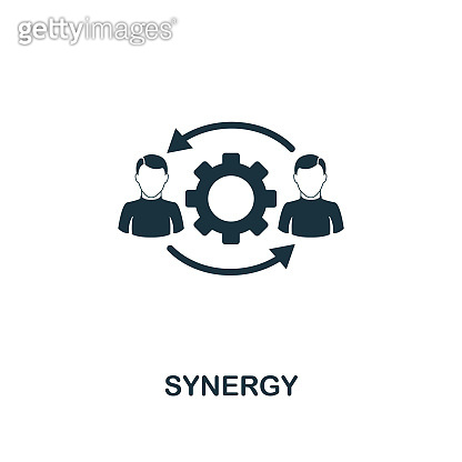Synergy icon. Premium style design from teamwork icon collection. UI ...
