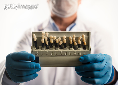 Prosthetic Dental Colors Presentation 이미지 (936446490) - 게티이미지뱅크