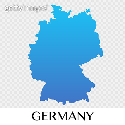 Germany map in Europe continent illustration design 이미지 (925581586 ...
