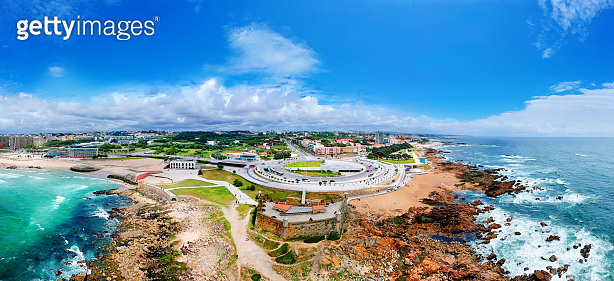 Castelo do queijo old fort landmark in foz do douro beach district of ...