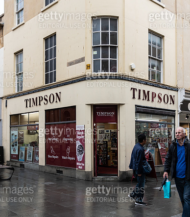 The Frontage of Timpsons key cutting store on the corner of West Street ...
