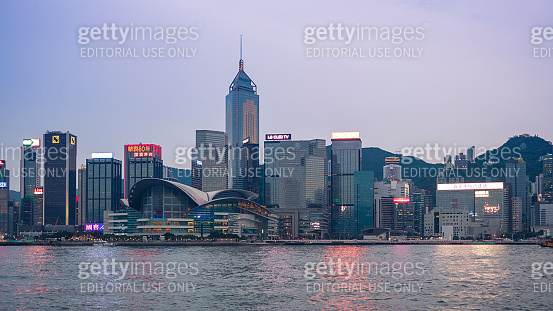 The Hong Kong Convention and Exhibition Centre (HKCEC) and Hong Kong ...