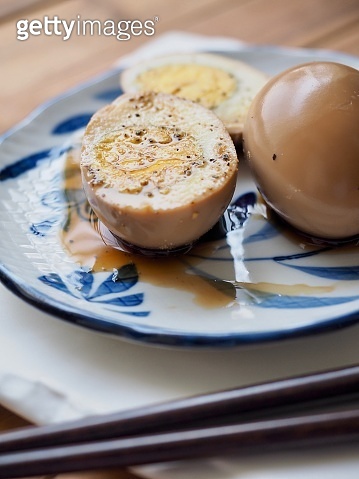 Korean food Soy Sauce Braised egg, Jang-jorim 이미지 (975434806) - 게티이미지뱅크