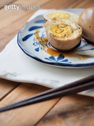 Korean food Soy Sauce Braised egg, Jang-jorim 이미지 (975434804) - 게티이미지뱅크