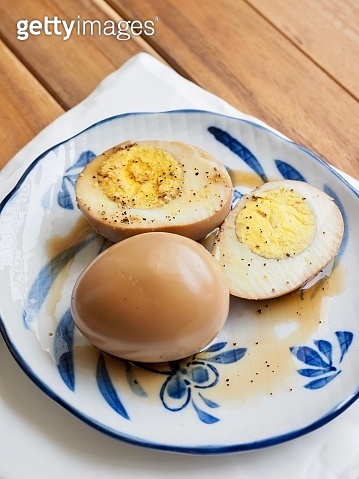 Korean food Soy Sauce Braised egg, Jang-jorim 이미지 (975434756) - 게티이미지뱅크