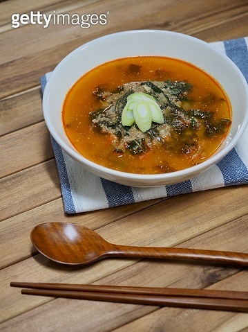 Korean food Loach soup, Chueo-tang (938915274) - 게티이미지뱅크