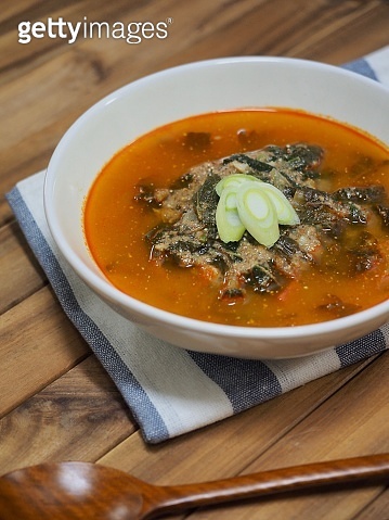 Korean food Loach soup, Chueo-tang (938915258) - 게티이미지뱅크