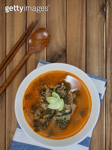 Korean food Loach soup, Chueo-tang (938915238) - 게티이미지뱅크