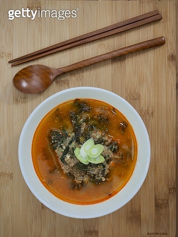 Korean food Loach soup, Chueo-tang (938915206) - 게티이미지뱅크