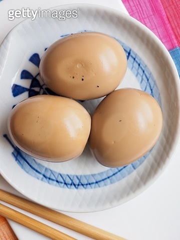 Korean food Soy Sauce Braised egg, Jang-jorim 이미지 (968677018) - 게티이미지뱅크