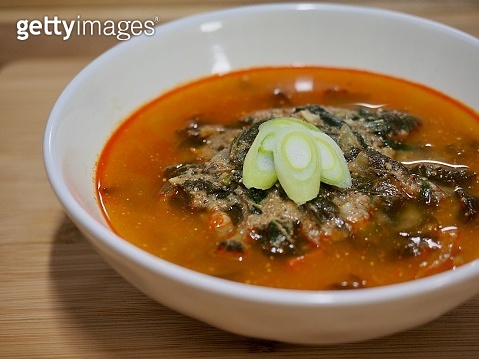 Korean food Loach soup, Chueo-tang (938915198) - 게티이미지뱅크