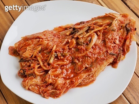 Korean food Kimchi, Muk Eun Ji Kimchi (1032405786) - 게티이미지뱅크