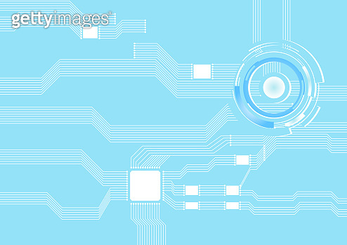 Image of the near future. Image of the next generation. Background ...