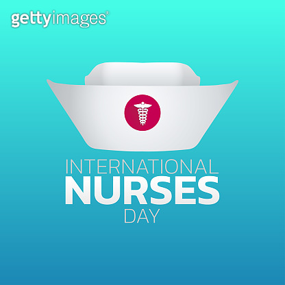 International Nurses Day symbol icon design, vector illustration ...
