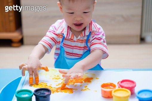 Cute smiling little Asian 18 months / 1 year old toddler boy child ...
