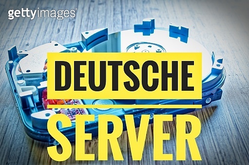 Hard drive 3.5 inches as a data storage with motherboard on a bamboo ...