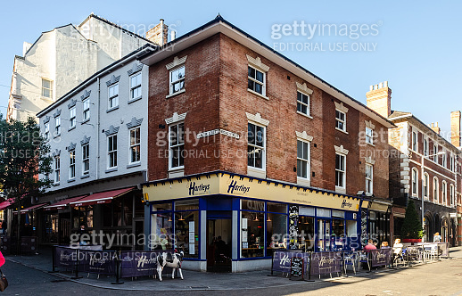 Hartleys Coffee and Sandwich shop on the corner of Carlton & Broad ...