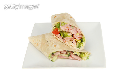 Ham salad wraps 이미지 (1018983116) - 게티이미지뱅크
