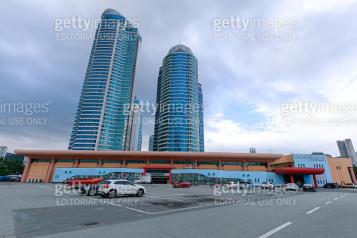 Building of Busan cinema studios at Haeundae-gu, Busan city 이미지 ...