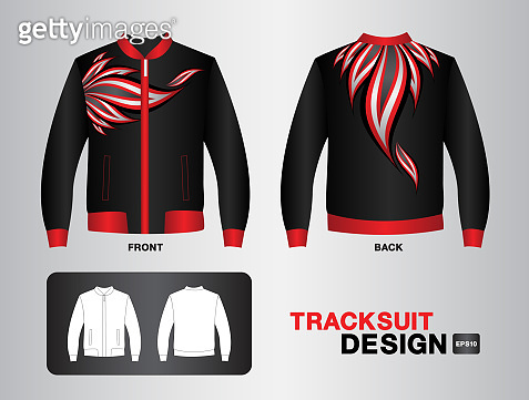 Tracksuit & Training design template for soccer jersey, football ...