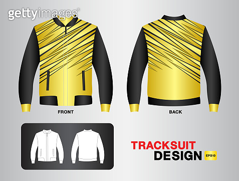 Tracksuit & Training design template for soccer jersey, football ...