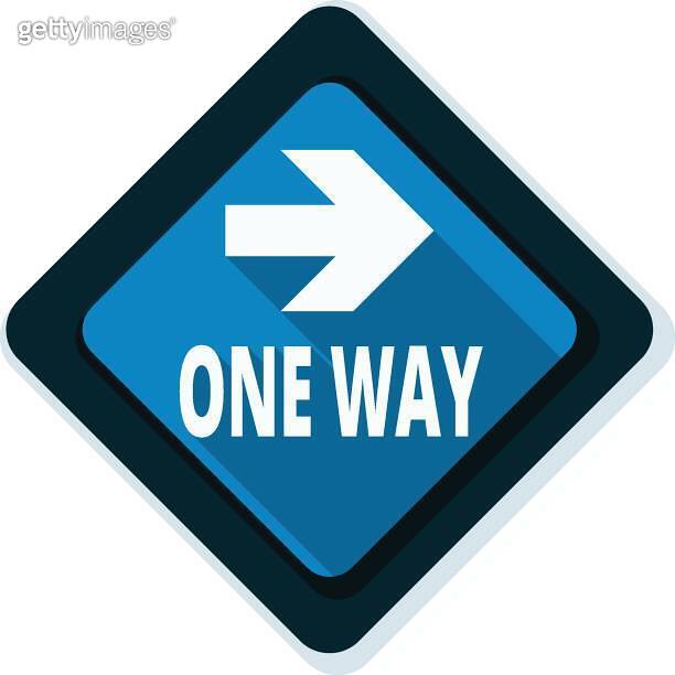 One Way Right Arrow Sign illustration (913323264) - 게티이미지뱅크