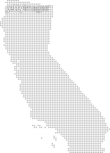 California map dots vector outline, dotted map, point patterns map ...