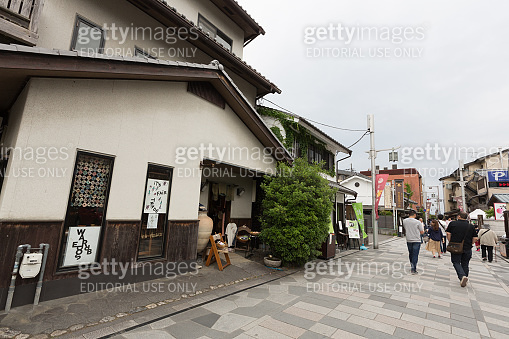 Byodoin Omotesando in Uji, Kyoto Prefecture, Japan (973704990) - 게티이미지뱅크