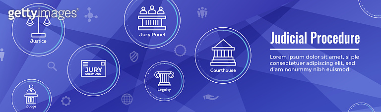 Law and Legal Icon Set with Judge, Jury, and Judicial icons 이미지 ...
