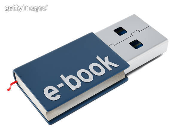 E-book with USB connection 이미지 (936397888) - 게티이미지뱅크