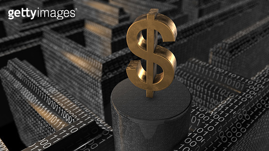 Financial money maze labyrinth of complex financial wealth creation 이미지 ...