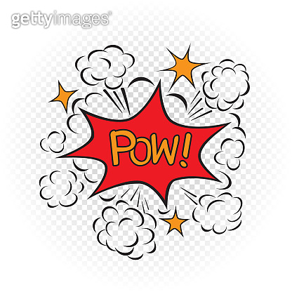 pow explode cartoon illustration (970757624) 일러스트, 무료 일러스트, 아이콘, 무료 아이콘 ...