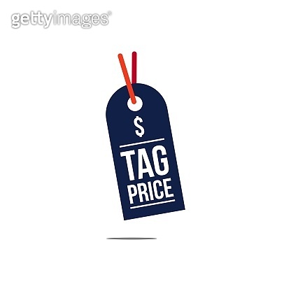 Price Tag Logo Vector Template Design (968910508) 일러스트, 무료 일러스트, 아이콘 ...
