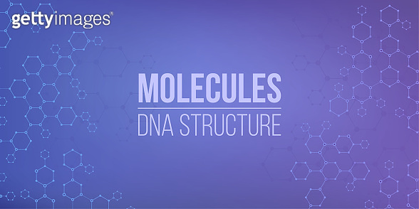 Creative Vector Illustration Of Molecular Structure Coding Connection Genome Isolated On